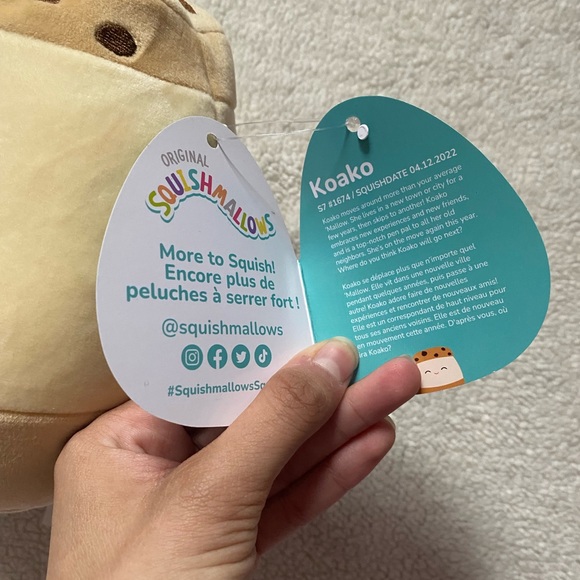 Kellytoy | Toys | Koako Ice Cream Sandwich Squishmallow | Poshmark